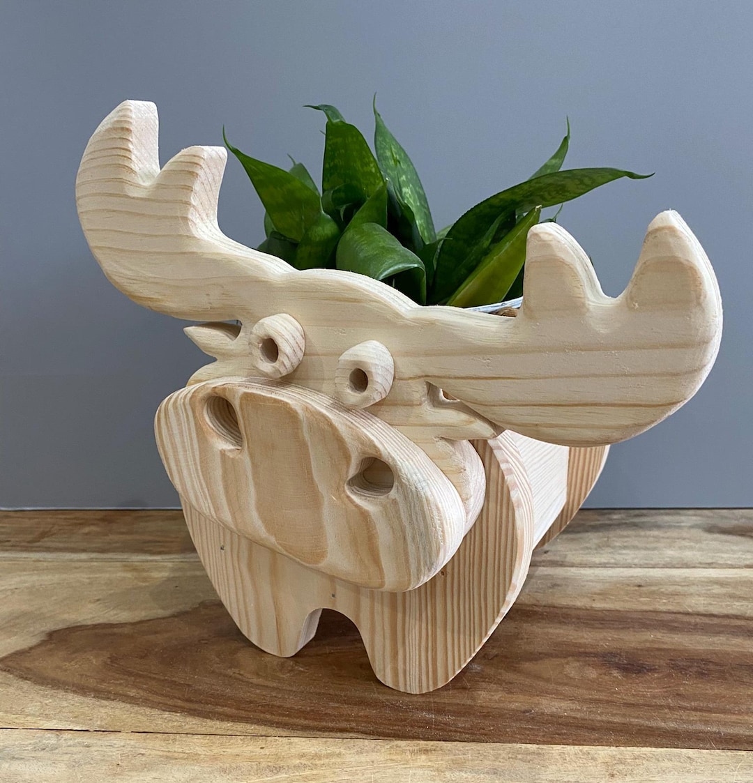 Flower Box Planter Easy Scroll Saw Pattern, Animal Box Woodworking ...