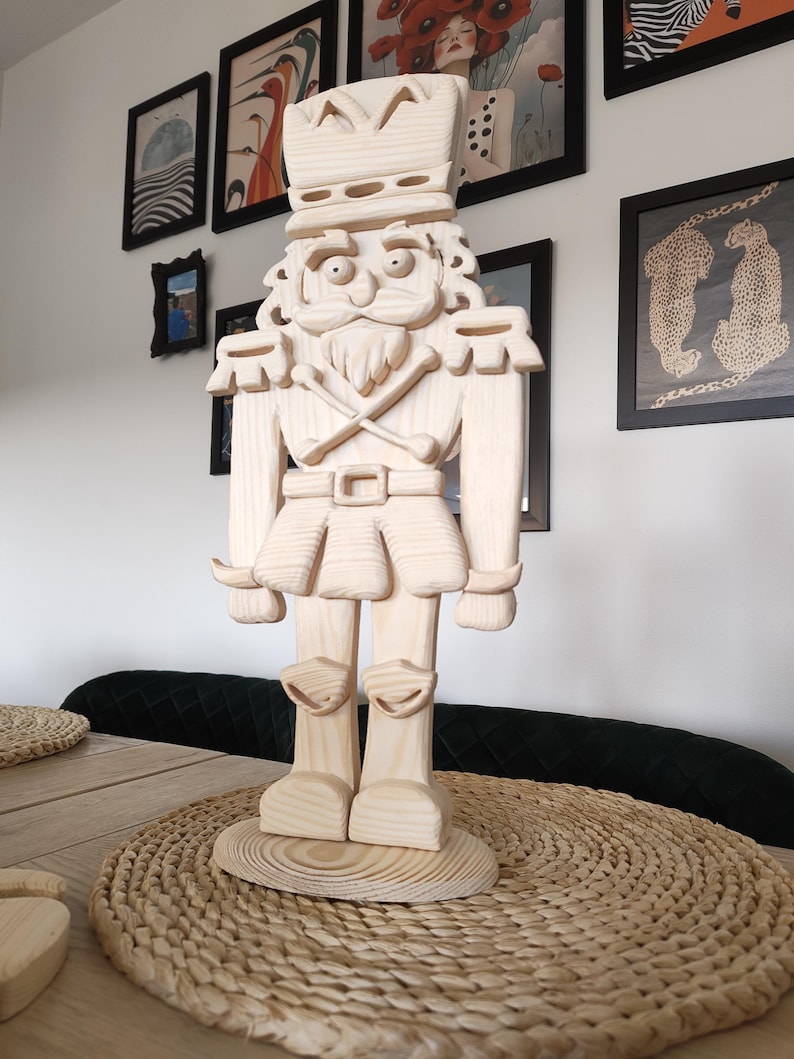 Woodworking | Scroll Saw Pattern | Nutcracker PDF SVG DXF | Holiday ...