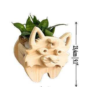 Animal Planter Box Scroll Saw Patterns: Diy Woodworking Plans (PDF, SVG ...