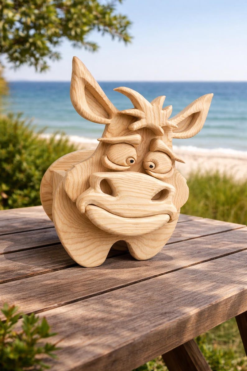 7 Wooden Donkey Scroll Saw Patterns: Diy Woodworking Plans (PDF, SVG ...