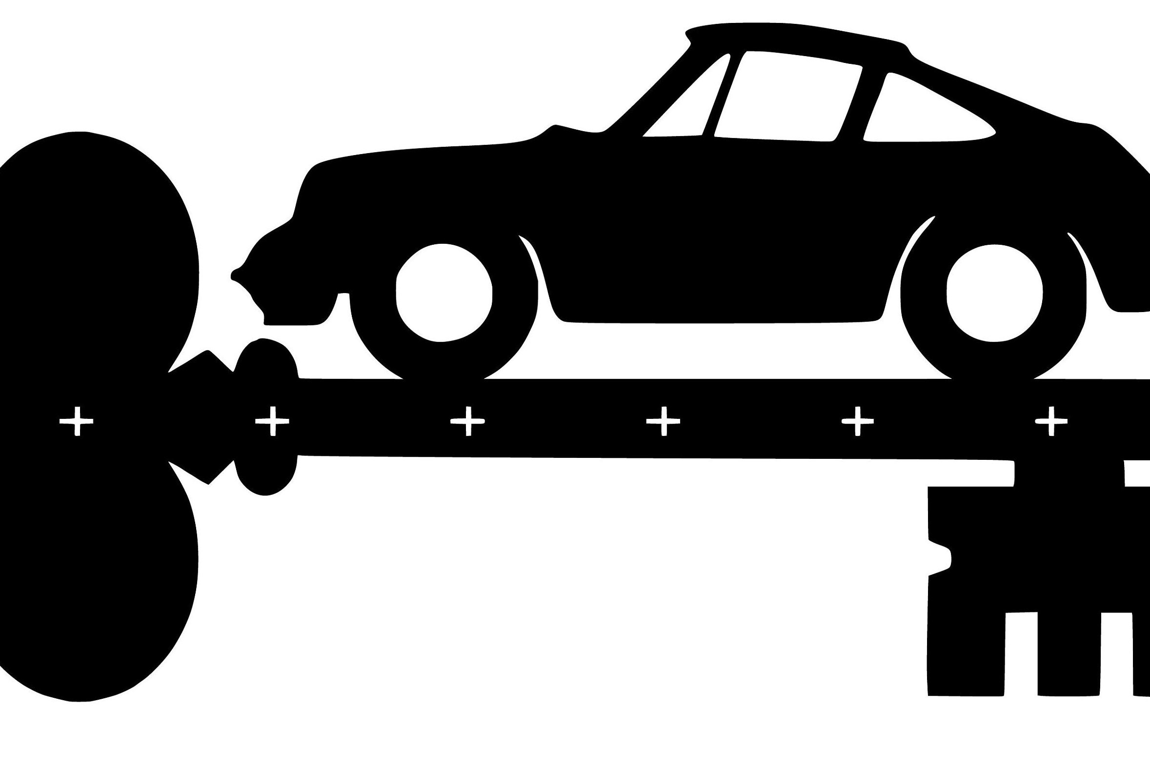 25 Car Patterns Key Holder Wall Rack Keys Wall Mounted Svg, Pdf, Png ...