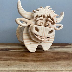 Woodworking Planter Box Scroll Saw Pattern – Easy Bull Design for ...