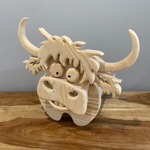 Woodworking Planter Box Scroll Saw Pattern – Easy Bull Design for ...