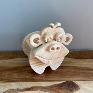 Monkey Planter Box Woodworking Plans: Scroll Saw Pattern (PDF, SVG) - Etsy