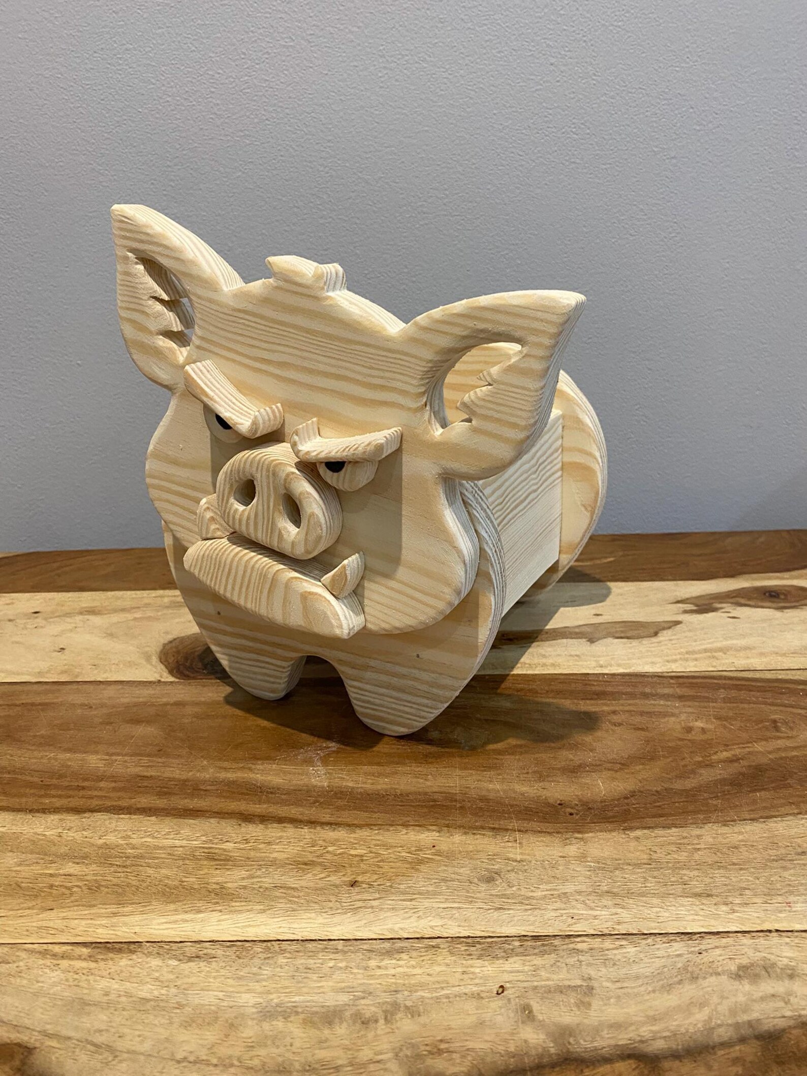 Wooden Boar Planter Box | Money Box Plans: Scroll Saw Pattern ...