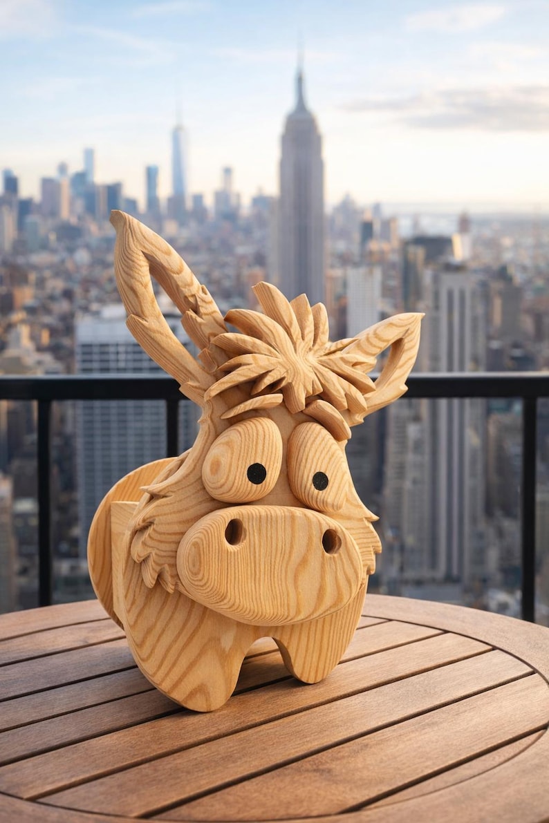 7 Wooden Donkey Scroll Saw Patterns: Diy Woodworking Plans (PDF, SVG ...
