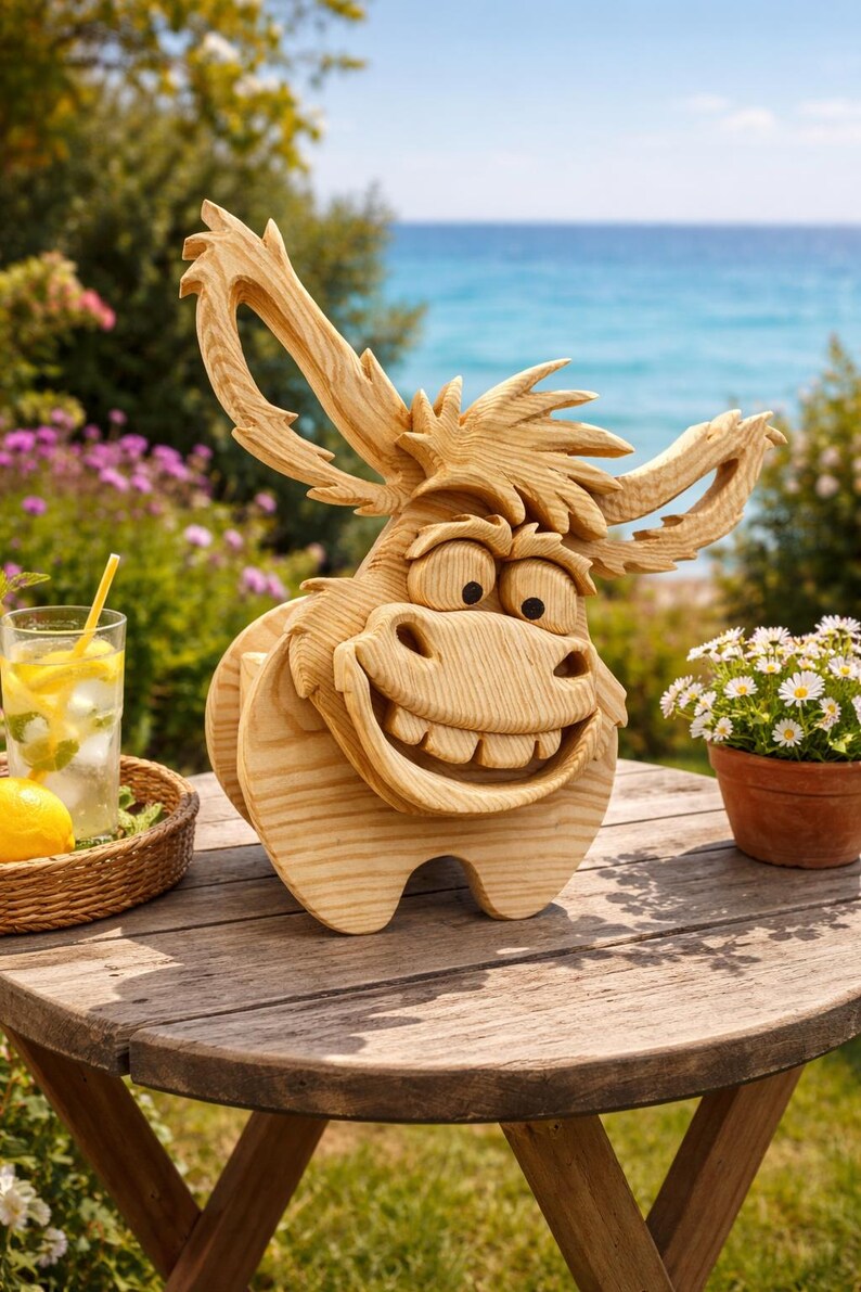 7 Wooden Donkey Scroll Saw Patterns: Diy Woodworking Plans (PDF, SVG ...