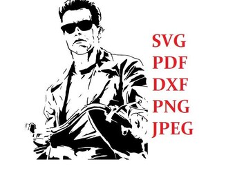 Terminator Svg - Etsy