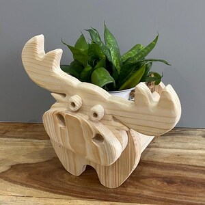 Flower Box Planter Easy Scroll Saw Pattern, Animal Box Woodworking ...
