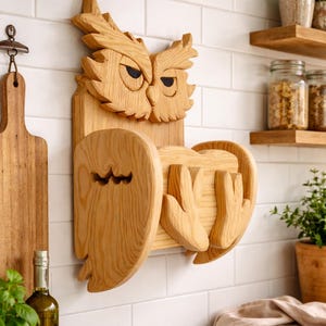 Owl Box Planter Scroll Saw Pattern, Rustic Woodworking (PDF, SVG, DXF ...