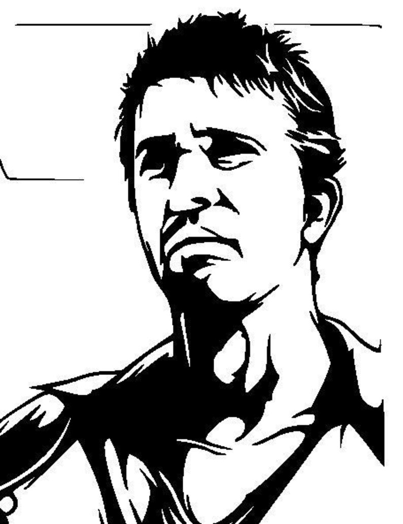 Mad Max , Mel Gibson , SVG, Pdf, Png, Dxf, Jpeg, Stencil - Etsy Canada