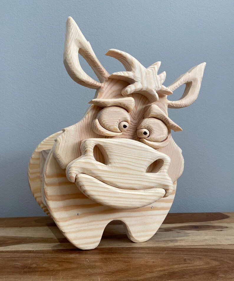 Woodworking Donkey Design for Unique Home & Garden Decoration | PDF ...