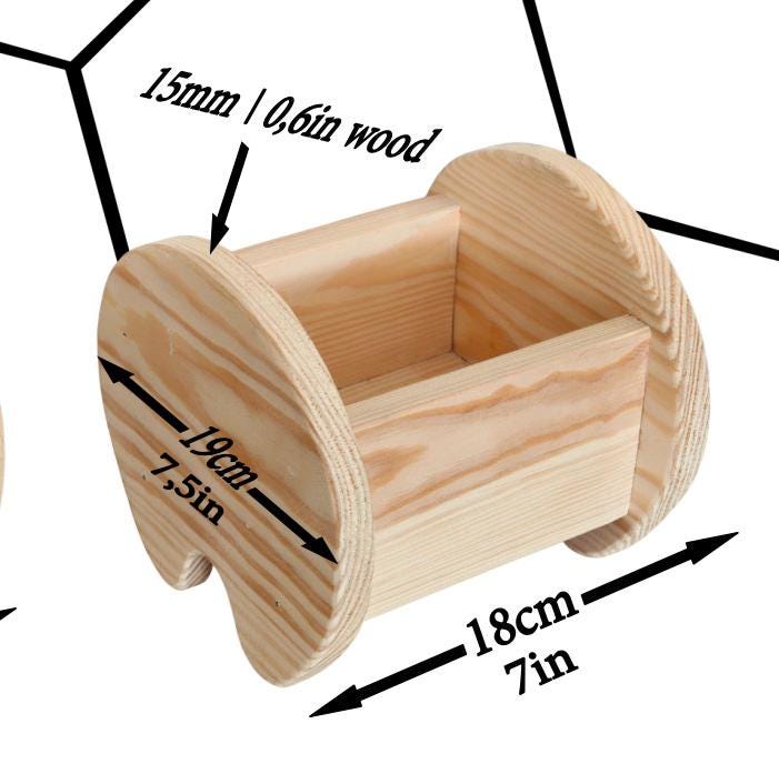 Animal Planter Box Plans: 5 DIY Scroll Saw Patterns (PDF & SVG) Set No ...