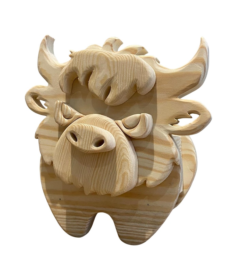 Animal Planter Box Digital Plans: 5 DIY Scroll Saw Patterns (PDF, SVG ...