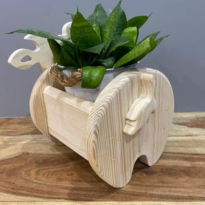 Animal Planter Box Scroll Saw Patterns: Diy Woodworking Plans (PDF, SVG ...