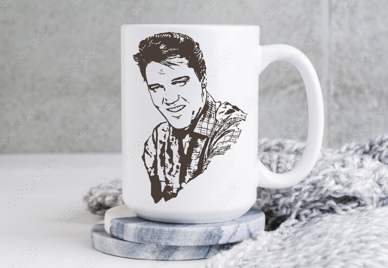 Elvis Presley, SVG, Pdf, Png, Dxf, Jpeg, Stencil - Etsy UK