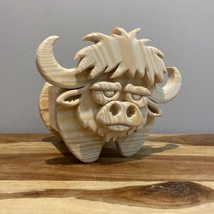 Woodworking Planter Box Scroll Saw Pattern – Easy Buffalo Design for ...