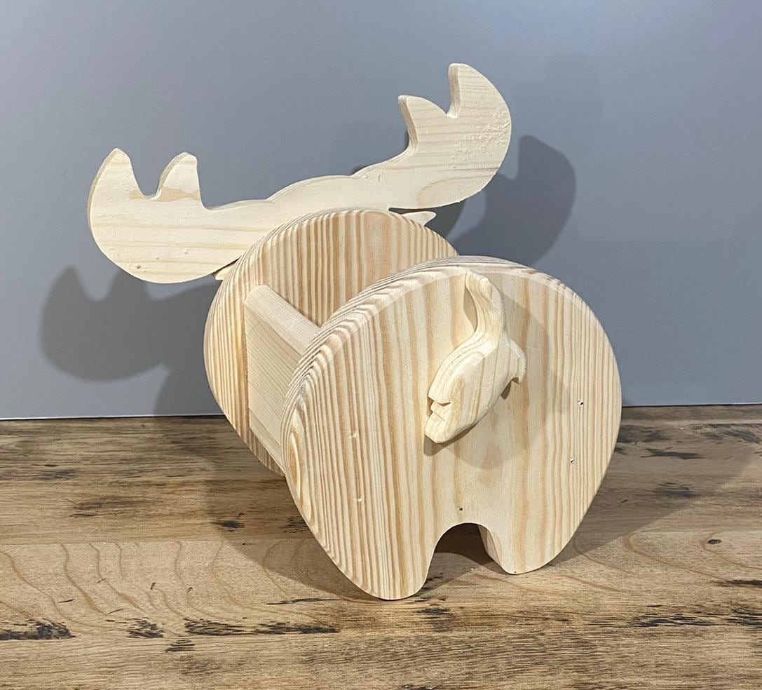 Easy Scroll Saw, Moose Pattern , Box, Planter, Animal Box,pdf, Swg ...