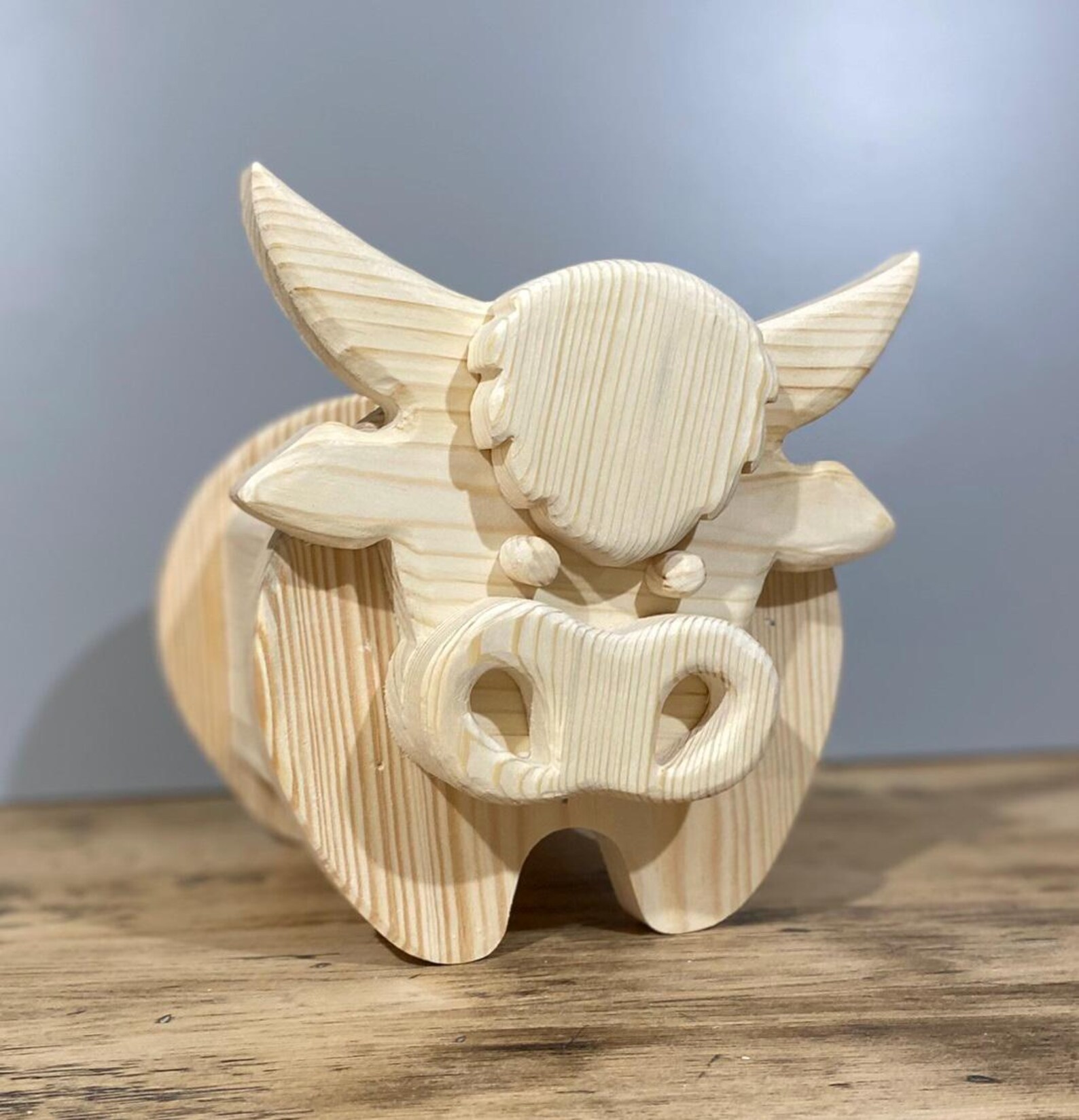 Easy Scroll Saw, Bull Pattern , Box, Planter, Animal Box,pdf, Swg ...