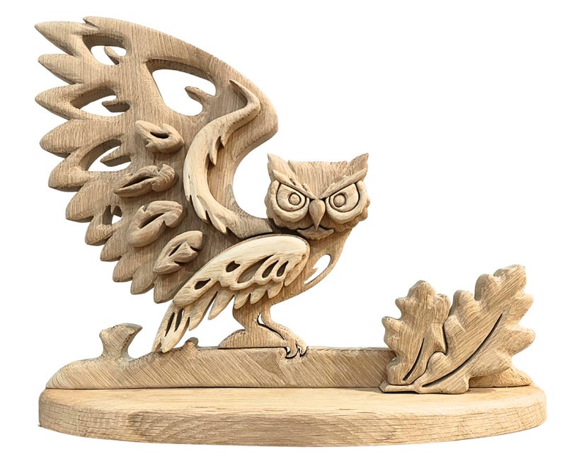 Woodworking | Scroll Saw Pattern | OWL PDF SVG | Rustic Holiday Home ...