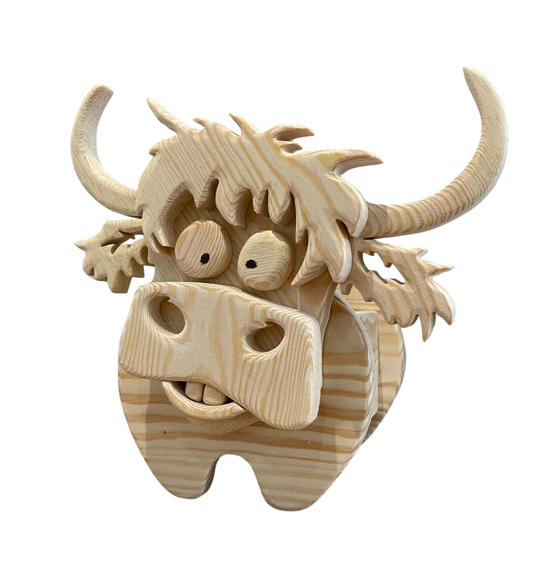 Woodworking Planter Box Scroll Saw Pattern – Easy Bull Design for ...