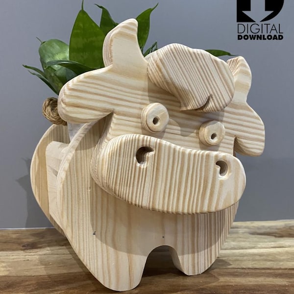 Cow Planter Box - Etsy