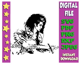 Elvis Presley Pattern Dxf Pdf Svg Png Jpeg - Etsy
