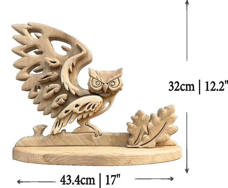 Woodworking | Scroll Saw Pattern | OWL PDF SVG | Rustic Holiday Home ...