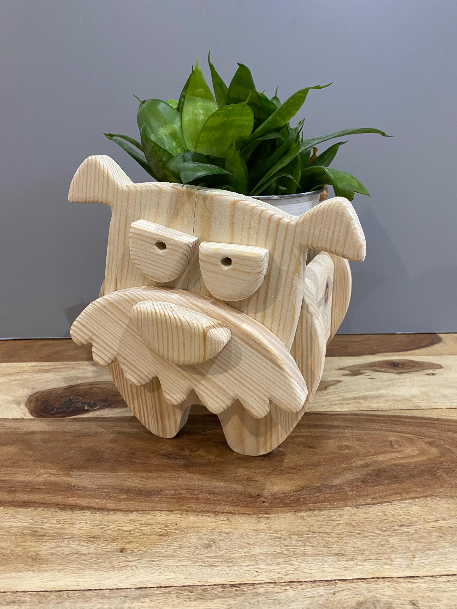 Flower Box Planter DOG Easy Scroll Saw Pattern, Animal Box Woodworking ...