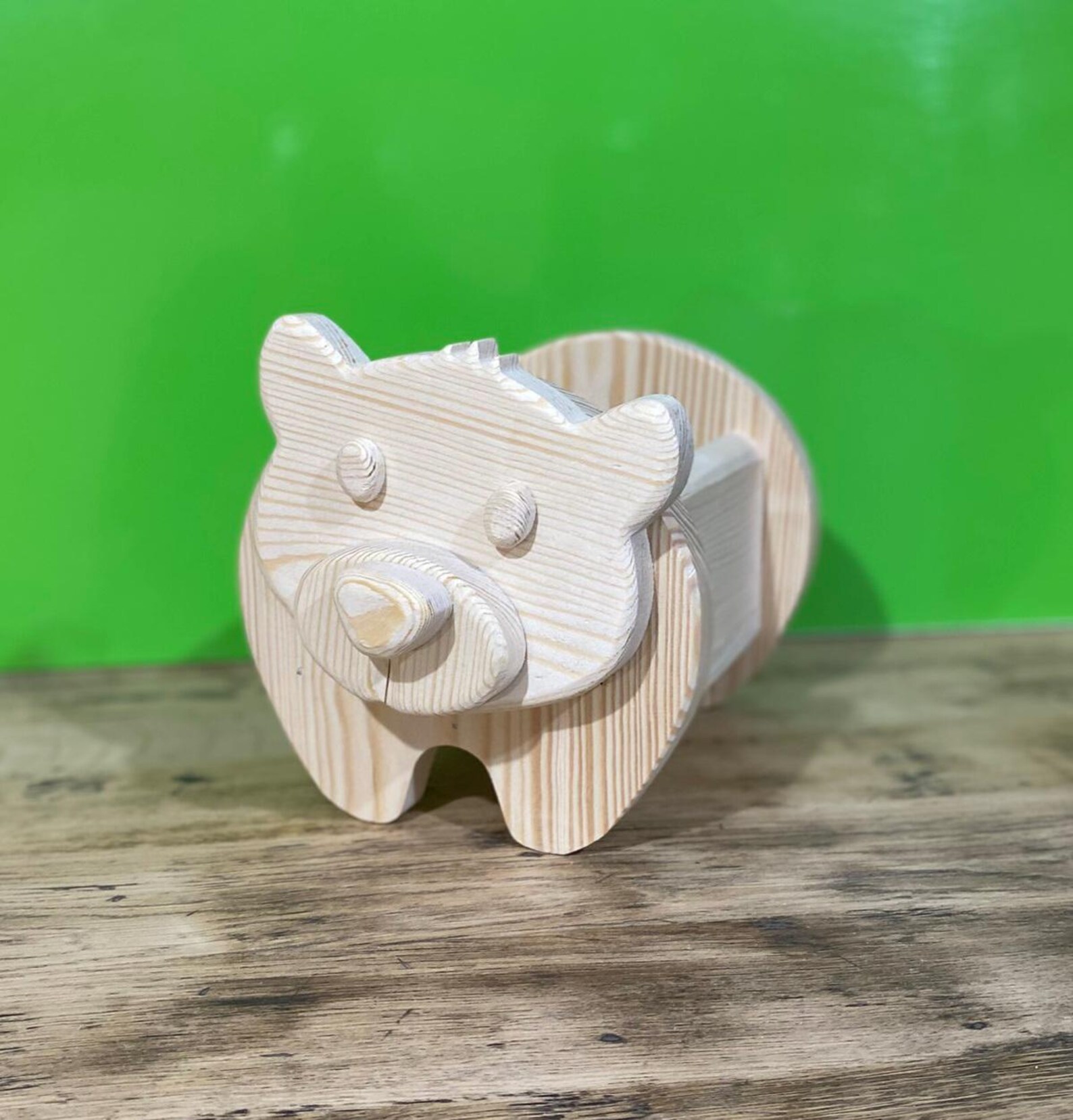 5 Easy Scroll Saw Patterns , Elephant, Bear, Cow, Deer, Pig Planter ...