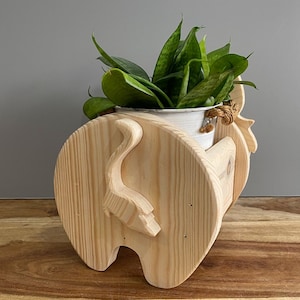Animal Planter Box Scroll Saw Patterns: Diy Woodworking Plans (PDF, SVG ...