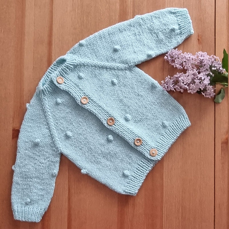 Bobble Knit Sweater - Etsy