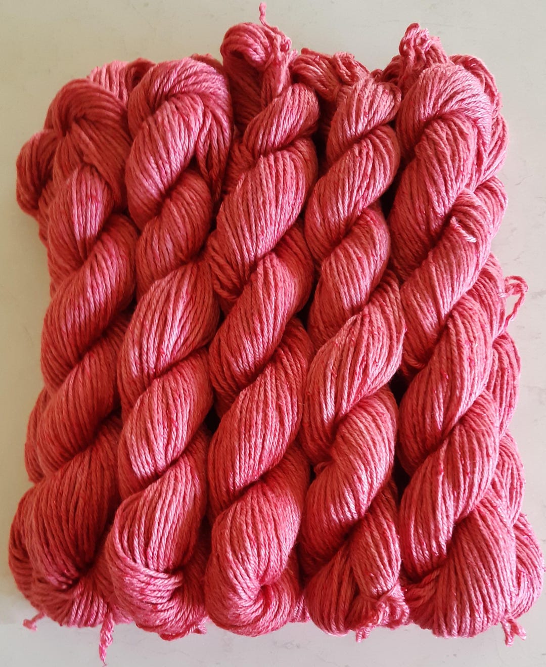 Silk Dream 8ply Yarn - Flame - Etsy