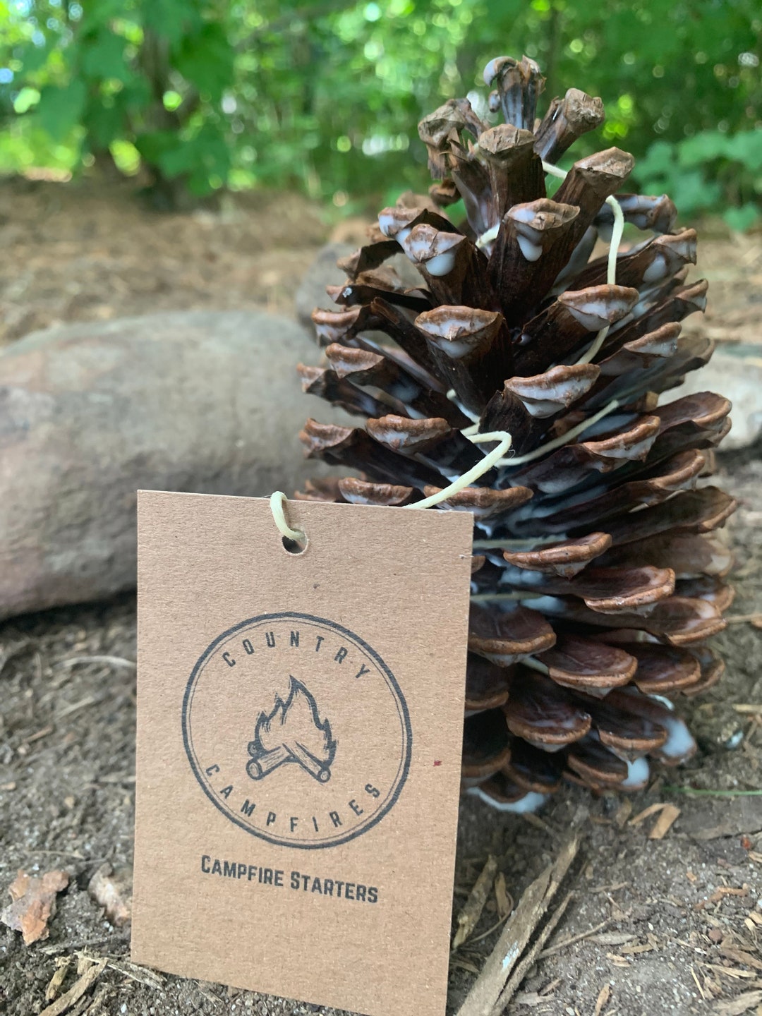 Large Pine Cone Fire Starter - Etsy
