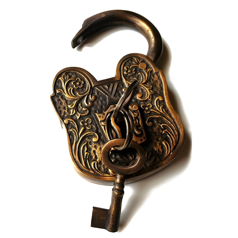 Antique Padlock - Etsy