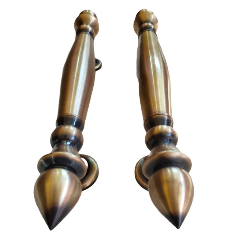 Medieval Brass Entry Door Handle Boho Home Improvement Decoration 1 ...