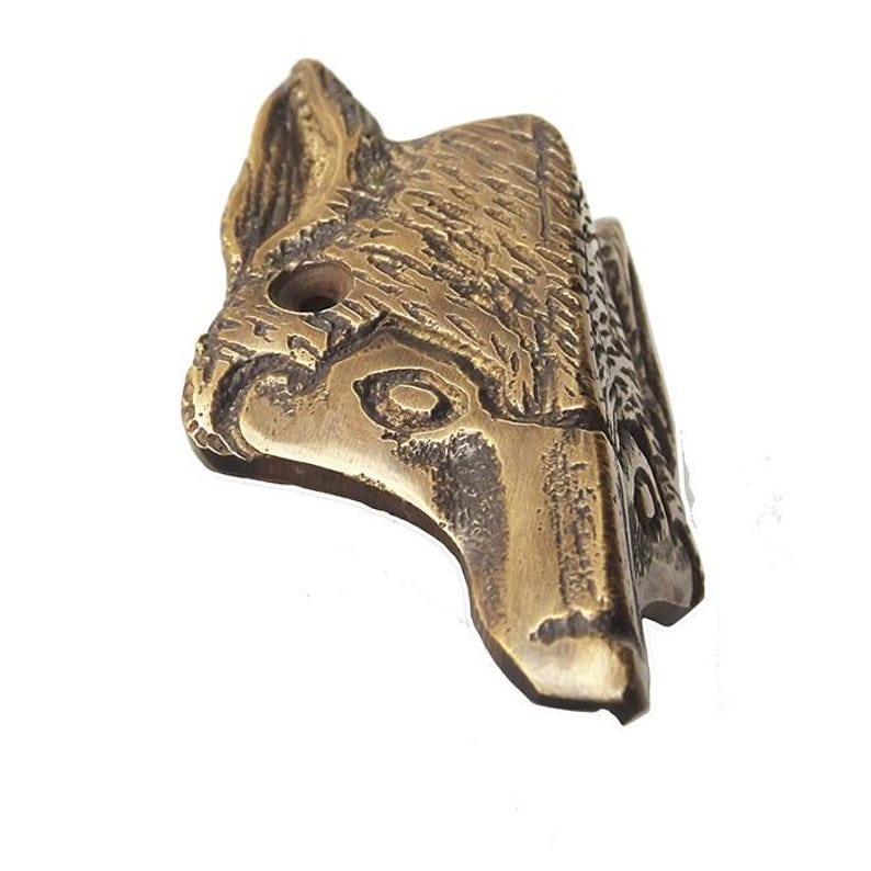 Set of Wolf Corner Protector | Brass Corner Guard | Table Corner ...