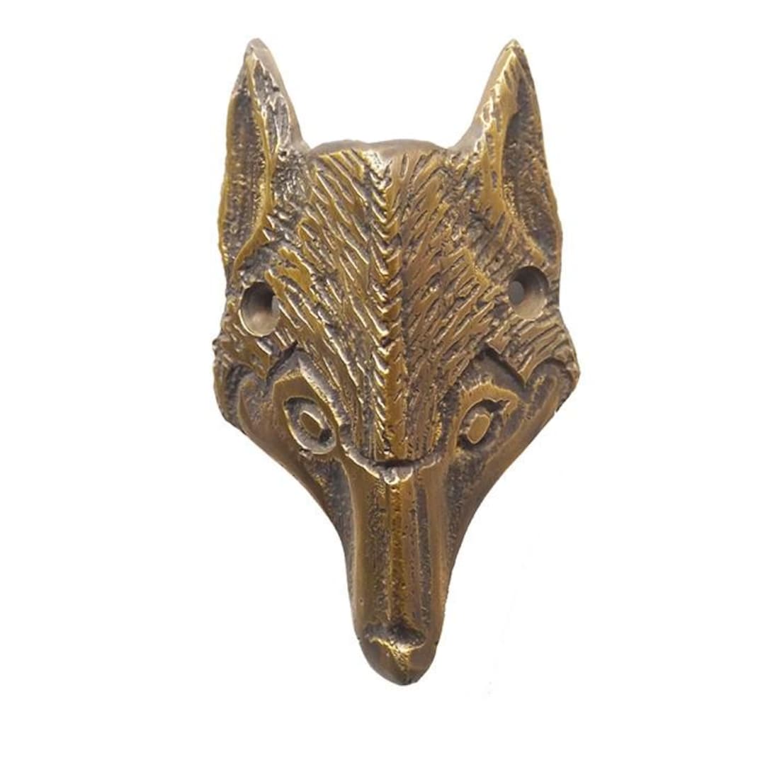 Set of Wolf Corner Protector | Brass Corner Guard | Table Corner ...