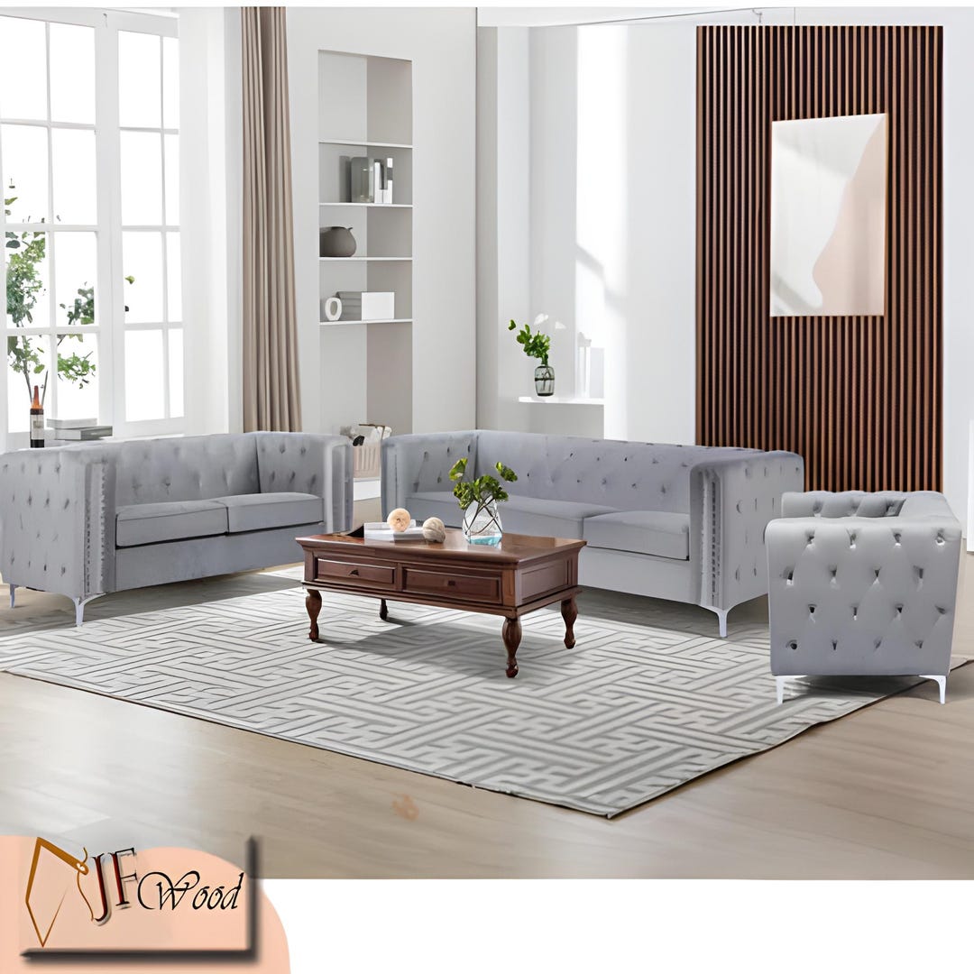 Valendra Luxury Living Room Sofa Set. Luxury Teak Wood Furniture - Etsy