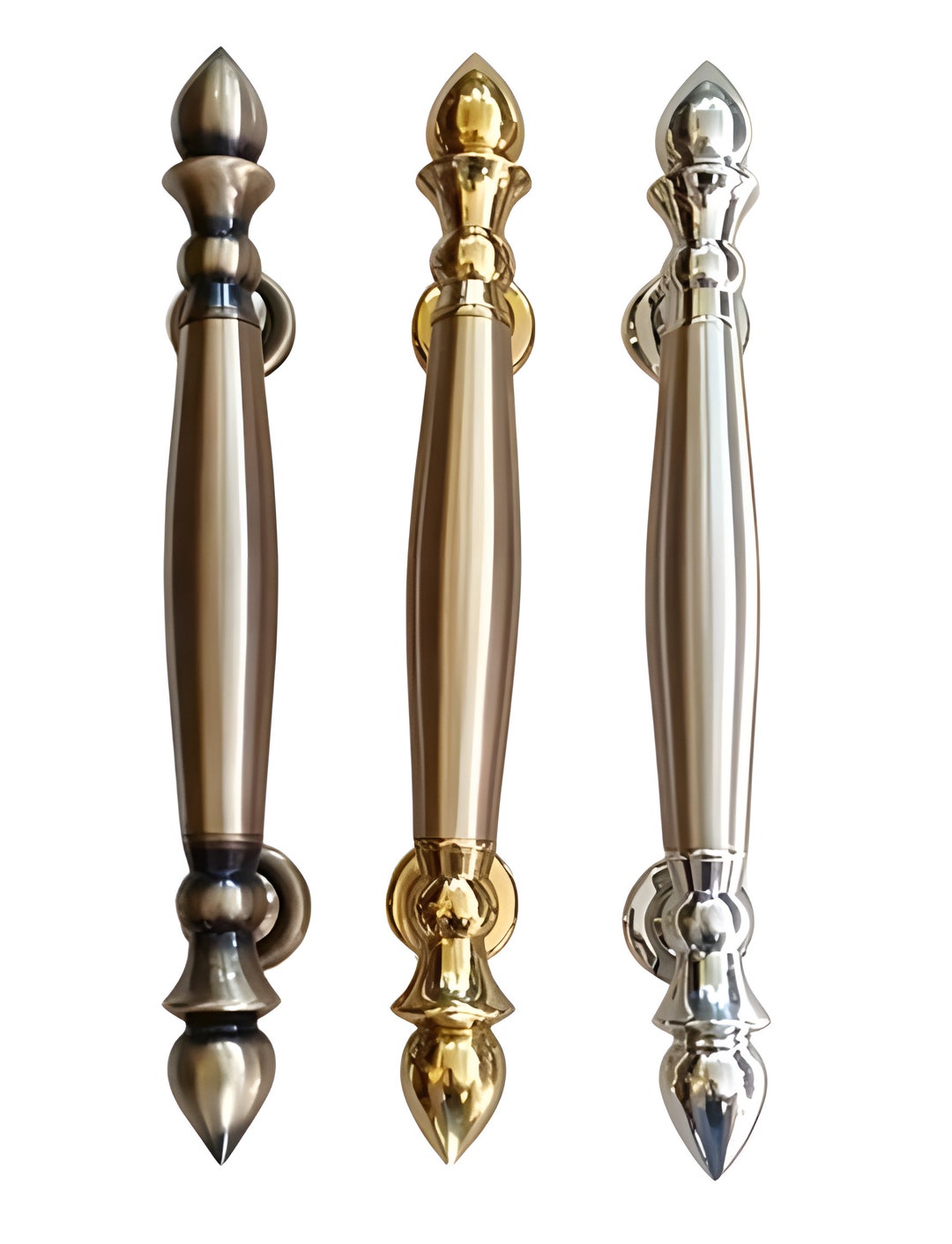 Medieval Brass Entry Door Handle Boho Home Improvement Decoration 1 ...