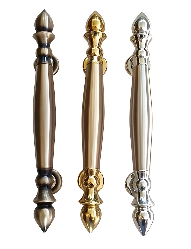 Medieval Brass Entry Door Handle Boho Home Improvement Decoration 1 ...
