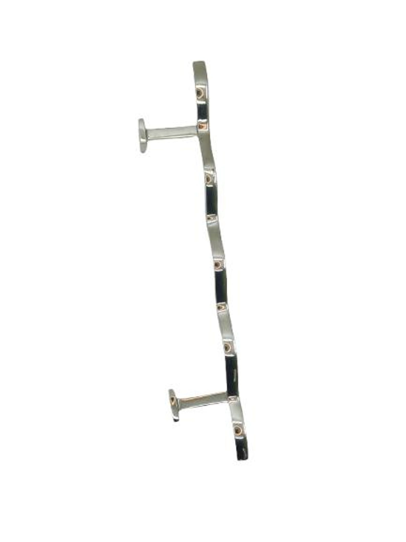 Wavy Brass Door Handle – Zig Zag Modern Art Deco Pull Handle for Glass ...