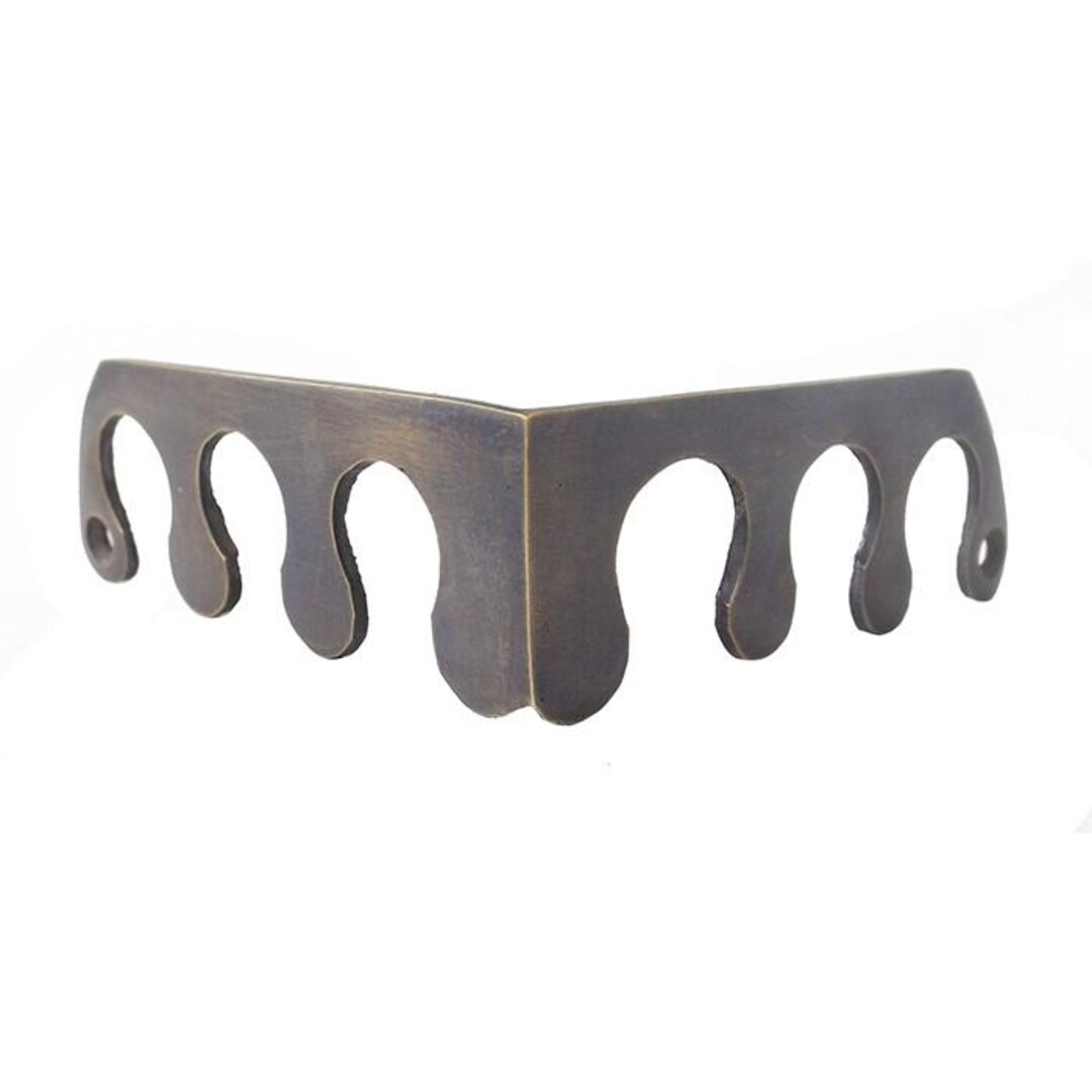 Set of Fern Corner Decorative Plates | Brass Skiffer | Wall Corner ...