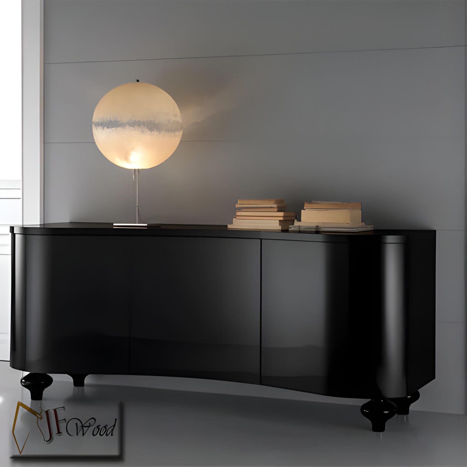 Derry Luxury Sideboard & Buffet . Living Room Cabinet Nightstands. Teak ...
