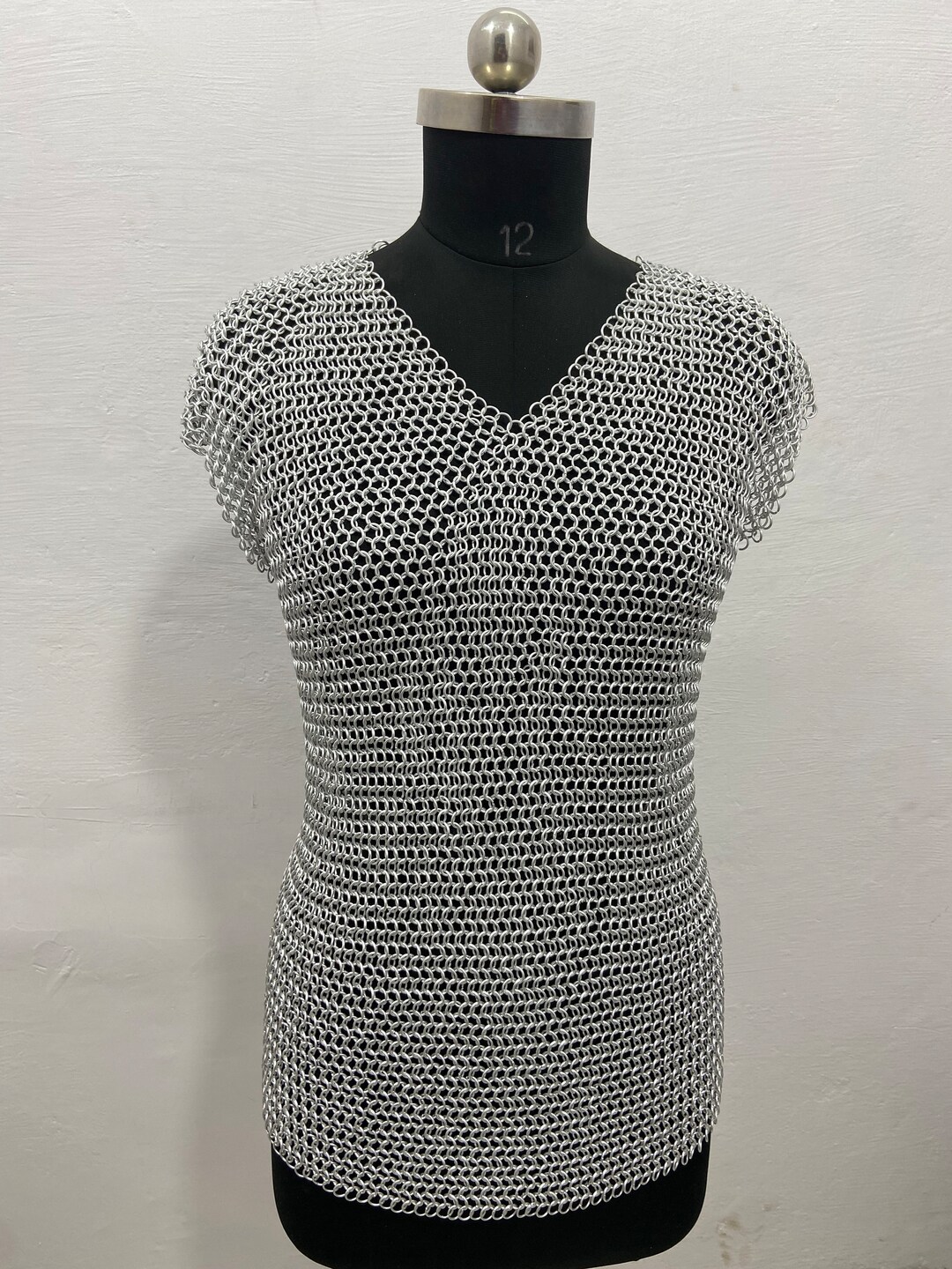 Medieval Butted Chain Mail Sleeveless Top for Women's - Etsy