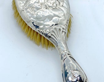 Antique Silver Brush | Etsy