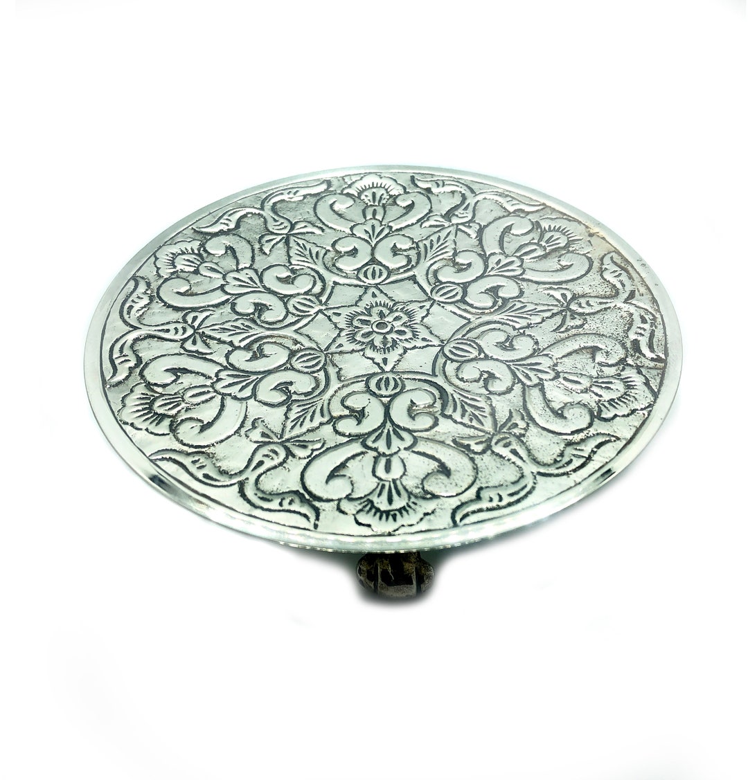 Antique Jordan Sheffield Collection - Silver Plated Display Stand ...