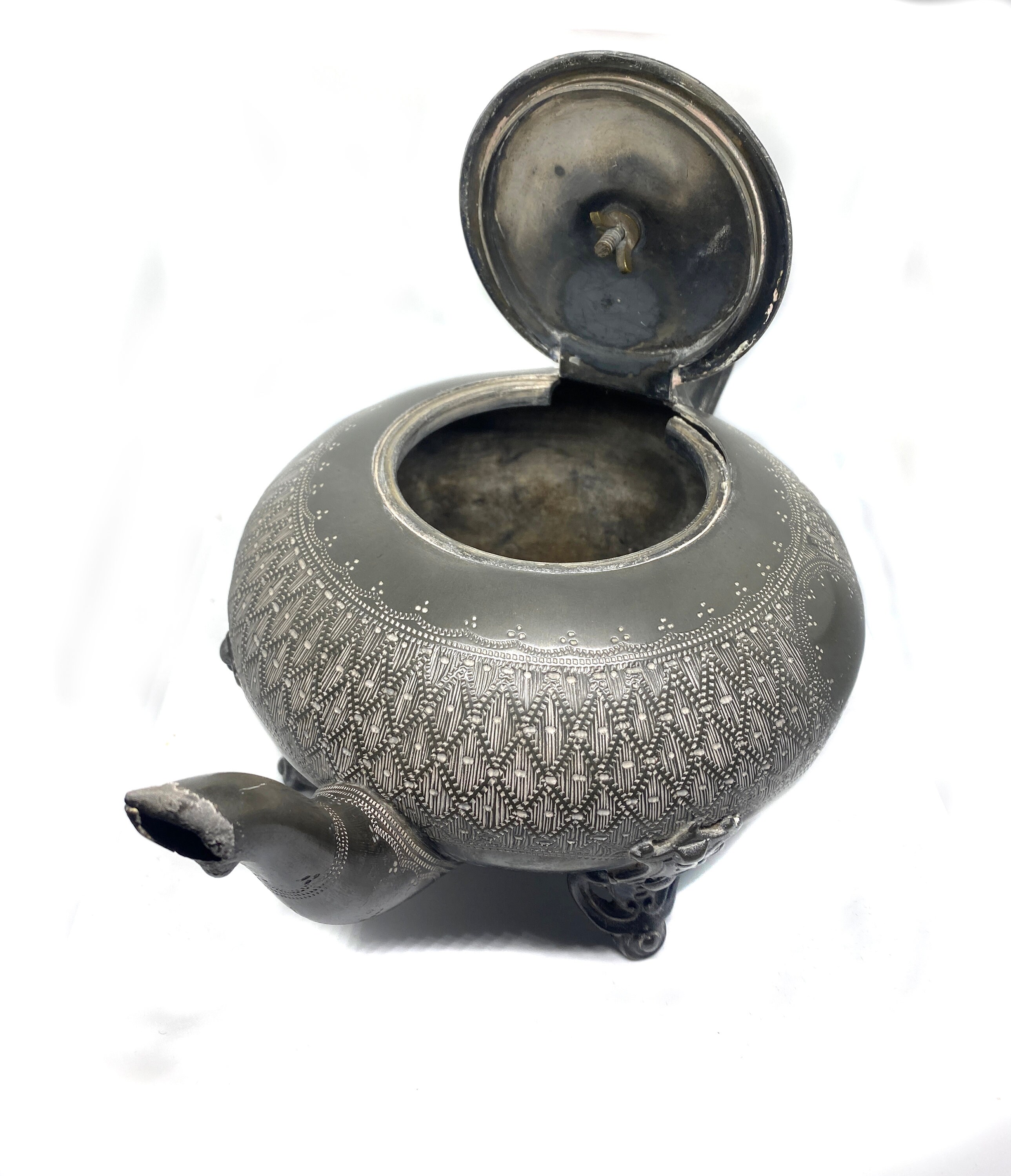 Antique Vintage Teapots Stunning Intricate Design a Display Piece - Etsy