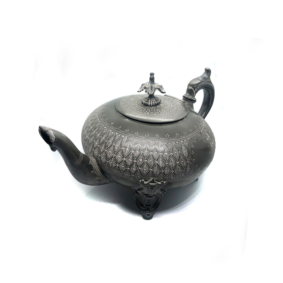 Antique Vintage Teapots Stunning Intricate Design a Display Piece - Etsy