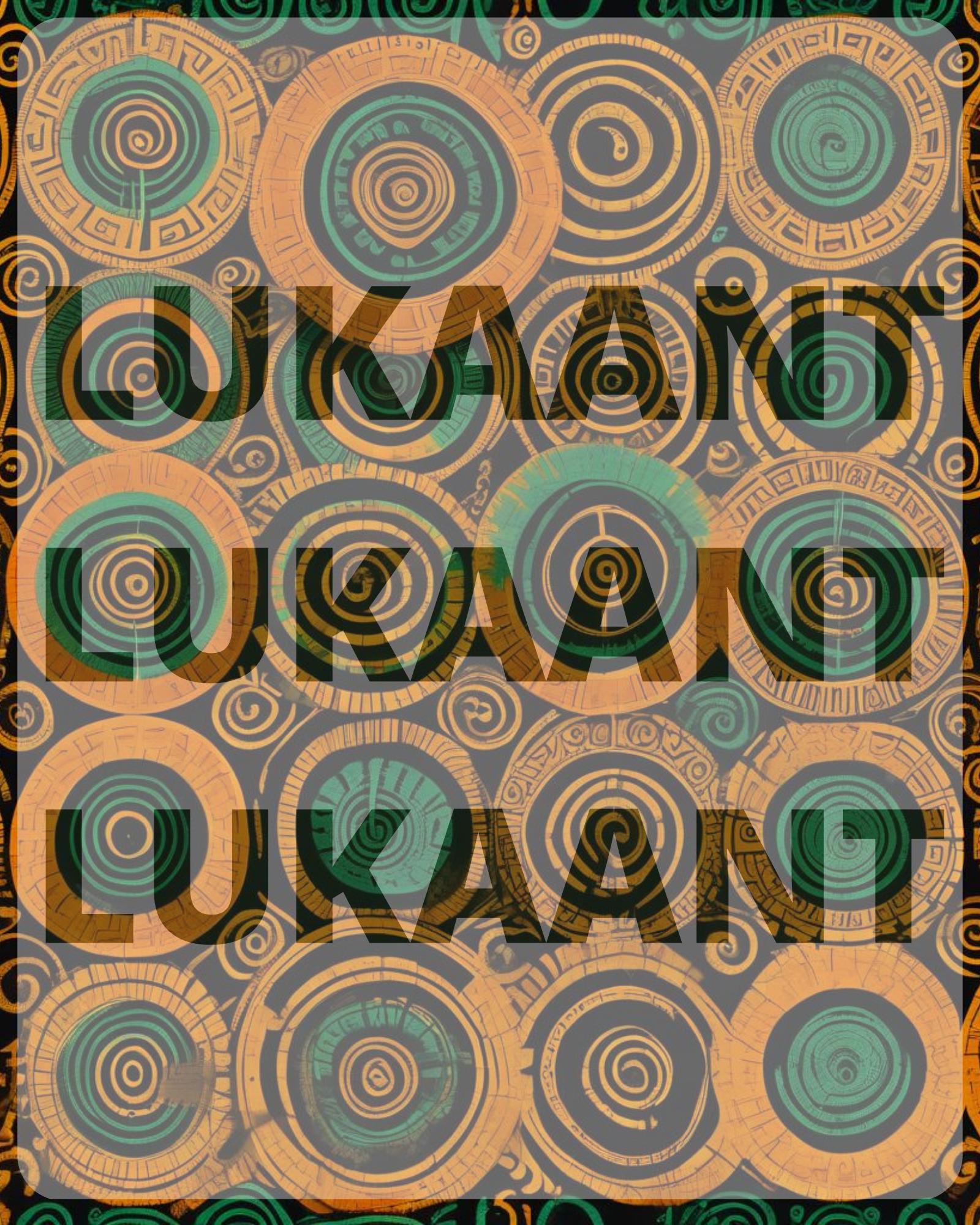 Afrocentric Seamless Digital Paper | African Tribal Circle Patterns | 4 ...